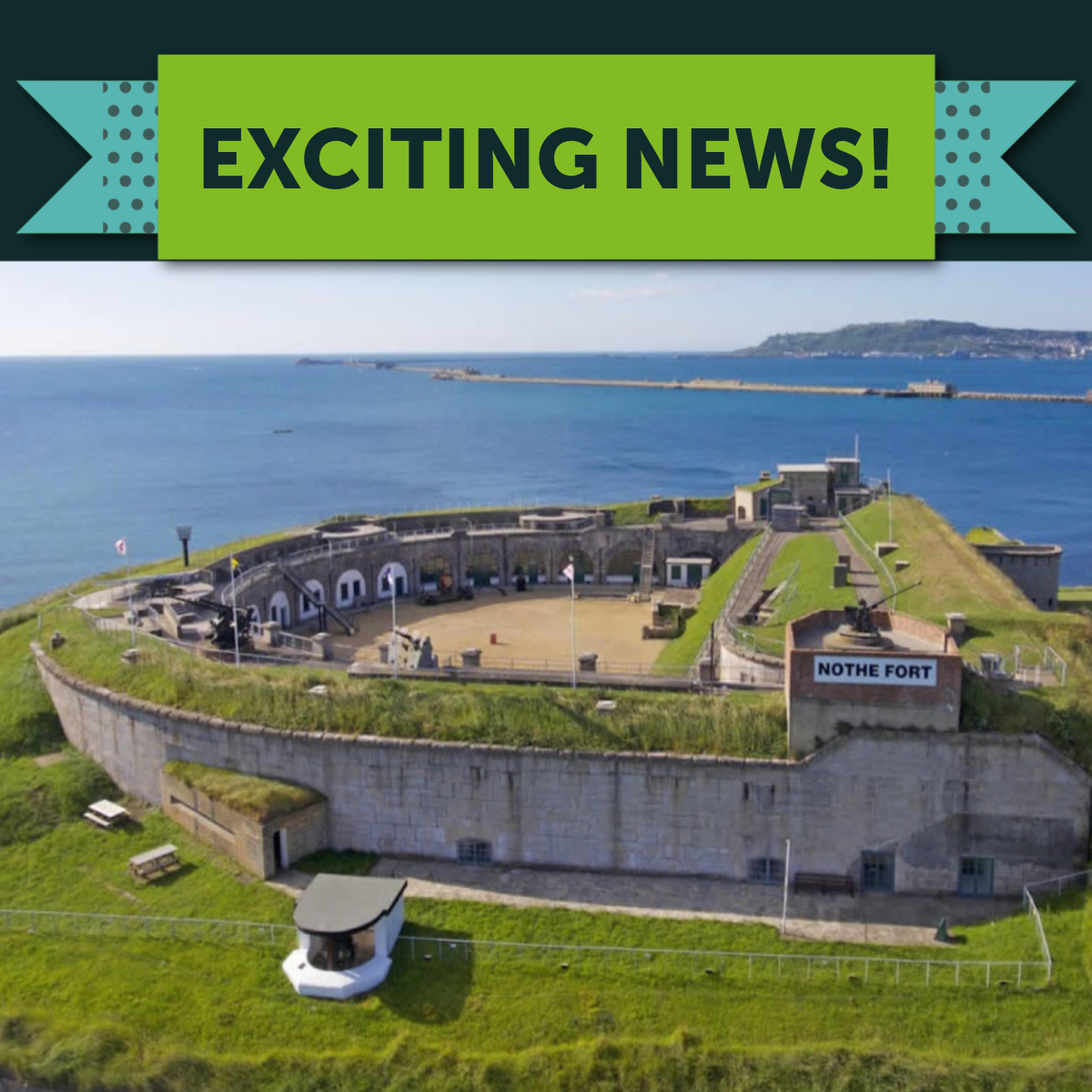 Nothe Fort Awarded £1.4 million to Keep the Damp at Bay – Nothe Fort
